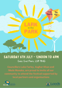 Leeds Event Toilet Hire at Lark in the Park - G&S Toilet Hire Ltd.